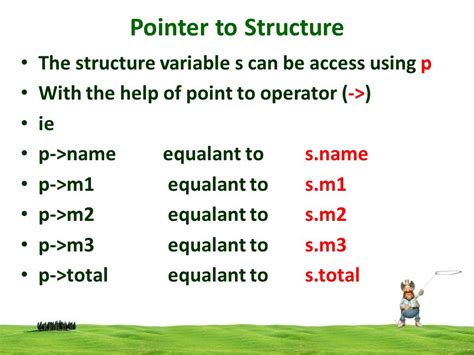 Pointer To Structure Structure Variable Can Be Access Using Pointers