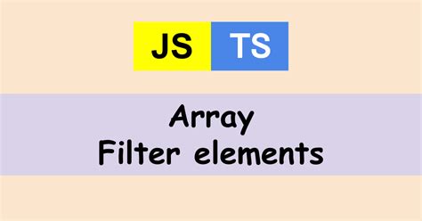 Typescript Javascript Filter Array Of Objects By Property Value
