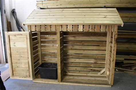 Custom Log Storage The Wooden Workshop Oakford Devon