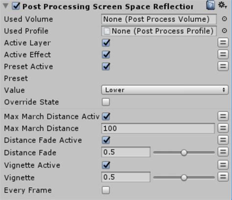 Post Processing Stack V2 The Playmaker Actions