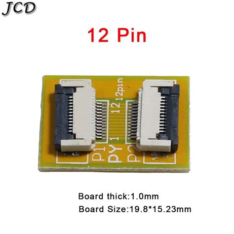 JCD FPC FFC Flexible Flat Cable Extension Board 0 5 Mm Pitch 6 10 12 24 30 40 50 60 PIN