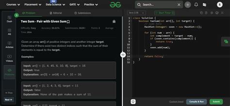 160daysofdsa Dsa Day42 Hashing Twosum Java Problemsolving