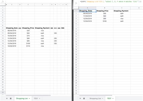 How Do I Transfer Specific Data From One Sheettab To Another Based On
