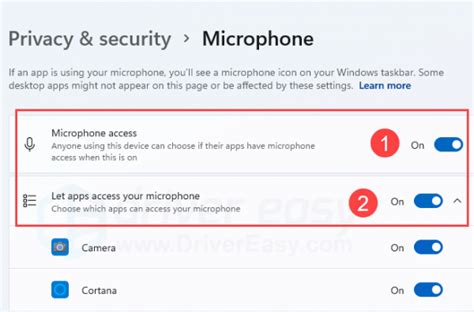 How To Fix Windows 11 Microphone Not Working Driver Easy