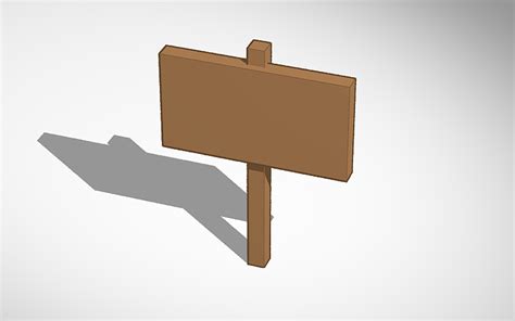 3d Design Sign Tinkercad