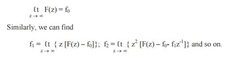 Z Transforms And Difference Equations Z Transforms And Difference Equations