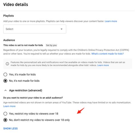 Youtube Api 20 Checking If A Video Is Age Restricted Stack Overflow