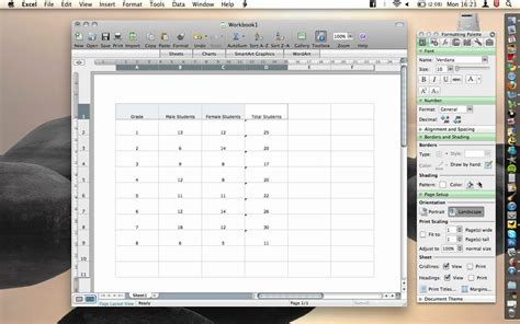 Office For Mac Excel Cell Shading Youtube
