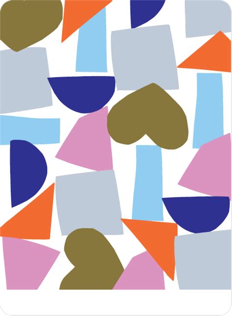 Unity Shapes Multi Photo Holiday Cards Paper Culture