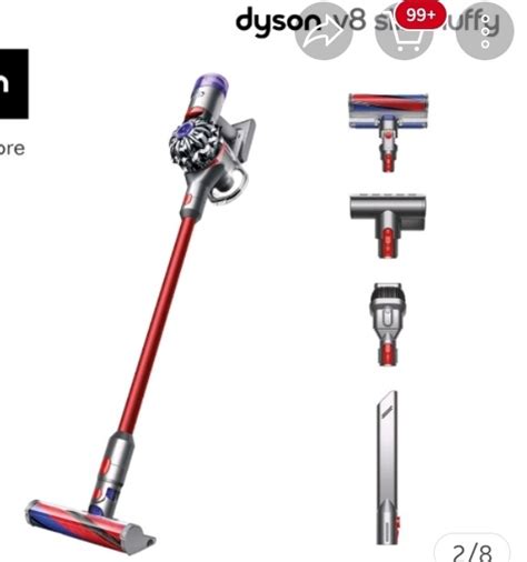 Dyson V8 slim fluffy, TV & Home Appliances, Vacuum Cleaner ...