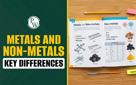 Metals And Non Metals Key Differences