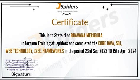 bhavana merugula on linkedin java fullstackdeveloper certification
