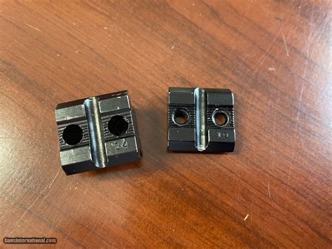 Savage 99 Weaver Scope Bases And Rings Vintage