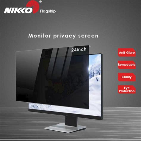 Monitor Privacy Screen 24 And 27 Inch Nikkotech