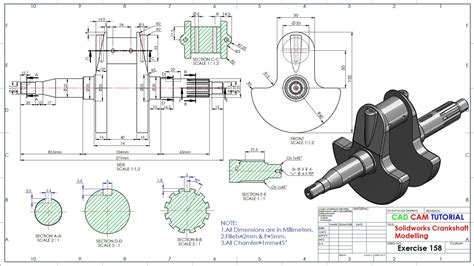 Solidworks Tutorial Crankshaft Modelling Artofit