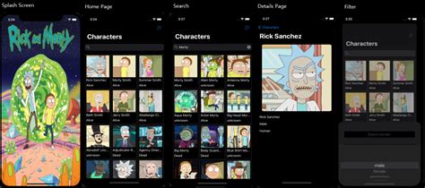 GitHub Nihatcancivi Rick And Morty App