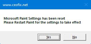 3 Ways To Reset Microsoft Paint Settings In Windows 10