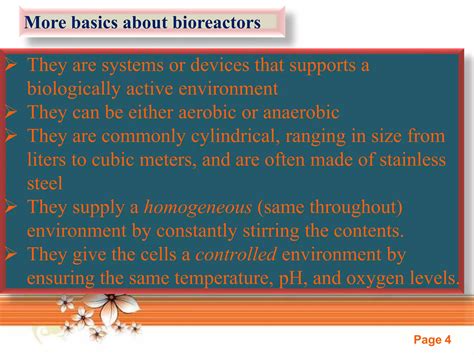 Bioreactor And Applications Of Bioreactors Pptx Biotech And