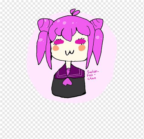 디자인 자 보라색 만화 Png Pngwing