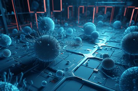 病毒传播演示图图片素材 正版创意图片600186132 摄图网