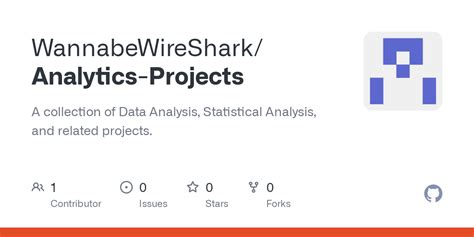 github wannabewireshark analytics projects a collection of data