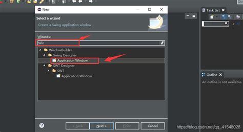 Windowbuilder的使用woindowbuilder Csdn博客