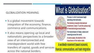 INTRODUCTION TO GLOBALIZATION LESSON 1 Pptx