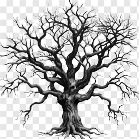 할로윈 디자인을위한 으스스한 유령의 나무 그림 유령의 나무 할로윈 클립 아트 으스스한 일러스트 Png 일러스트 및 이미지 에 대한 무료 다운로드 Pngtree