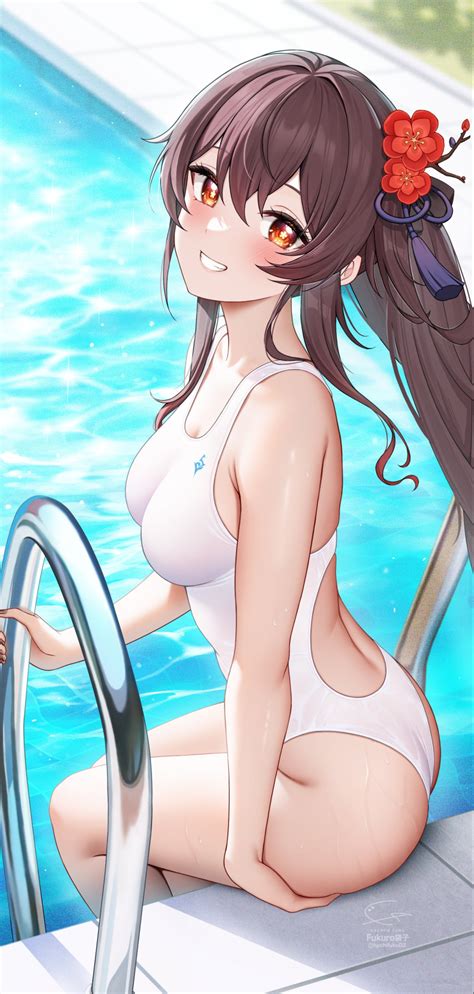 Rule 34 1girls Ass Blush Breasts Brown Hair Female Fukuro Ko