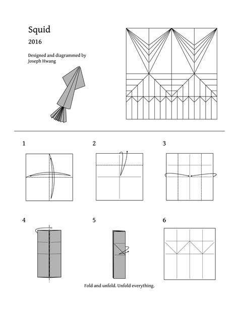 Squid Diagrams — Origami