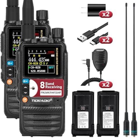 Amazon Com TIDRADIO TD H Multi Band Ham Radio With APP Wireless Programming With TD Long