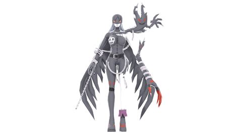 Ladydevimon New Digimon Super Rumble Model Dl By Wargrey Sama On Deviantart