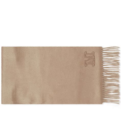 Max Mara Womens Wsdalia Scarf In Beige Max Mara