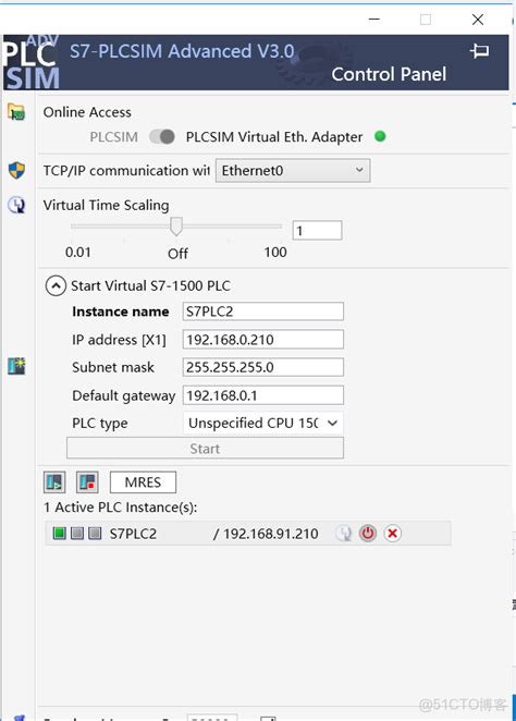 C与西门子plc通讯 仿真软件s7 Plcsim Advanced V30的使用51cto博客西门子s7 Plcsim仿真软件的应用