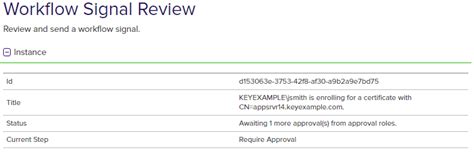 Workflow Instances Operations