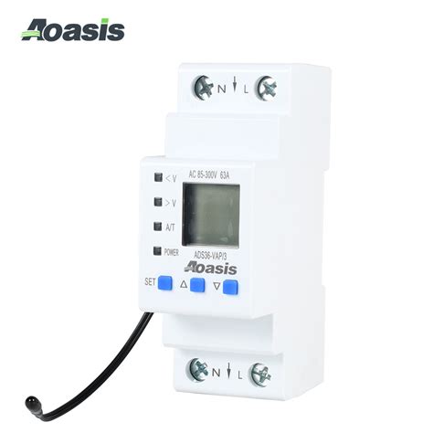 Aoasis Ads36 Vap 3 Single Phase Temperature Protective Electric Meter Multi Function AC Energy