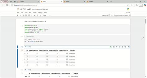 Task3 Machinelearning Datascience Irisflowerclassification
