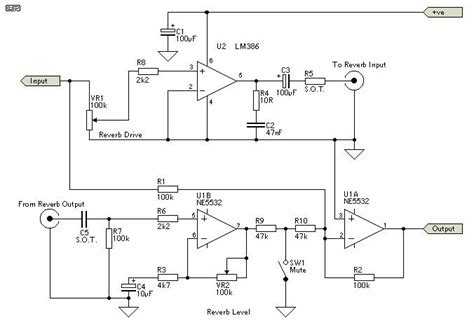 Lm386 Reverb Driver Guitare