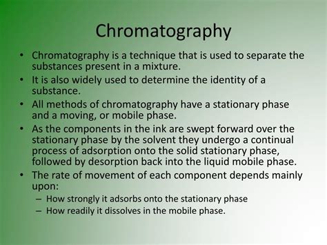 PPT Chapter Chromatography PowerPoint Presentation Free Download ID