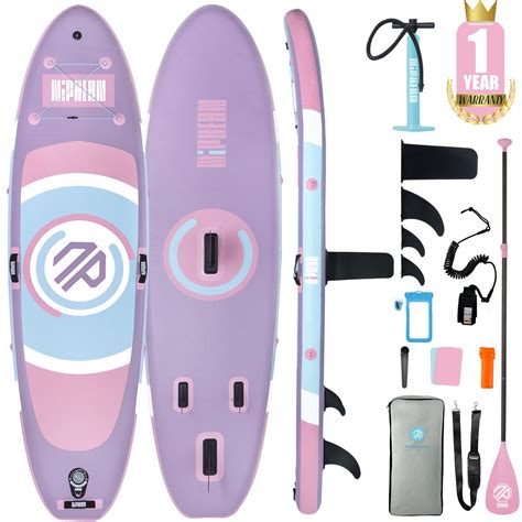 Niphean Inflatable Stand Up Paddle Board Sup Paddle Boards For Adult