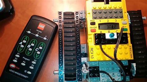 lego mindstorms rcx remote control message function youtube