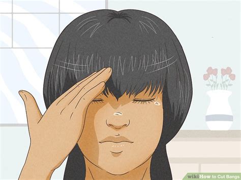 Ways To Cut Bangs WikiHow