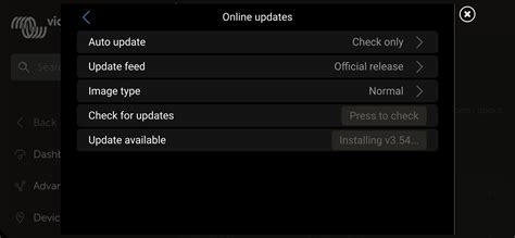 New Firmware Update 3 54 Fails Diy Victron Community