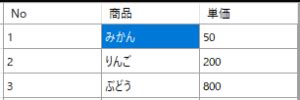 C DataGridViewで指定したセルを選択状態にする C ちょこっとリファレンス