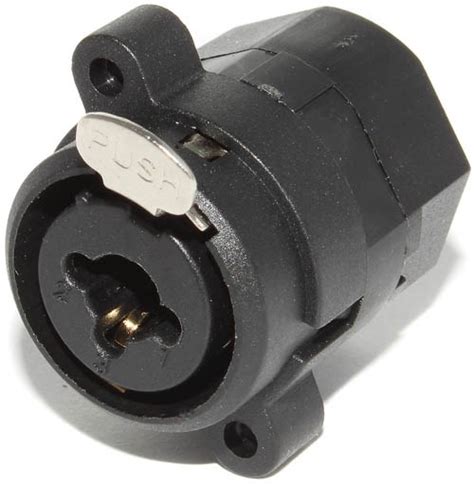 Разъём комбинированный Jack 6 35 мм мама Xlr 3 Pin Xlr3 мама на корпус стерео