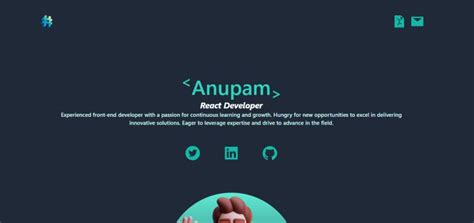 Launching My New Portfolio As A Front End Developer Anupam Upadhyay