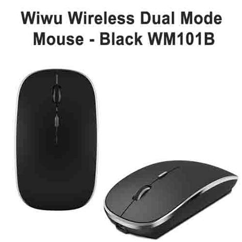 Beckie Khmer Wiwu Wimice Wireless Dual Mode Mouse Black Wm101b