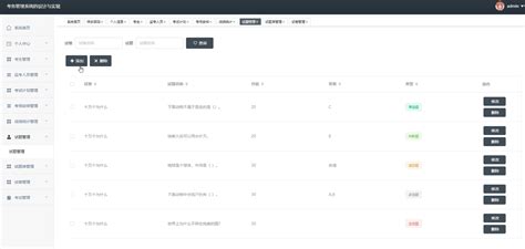 基于springboot Vue的考务管理系统的设计与实现考务管理系统vue Csdn博客
