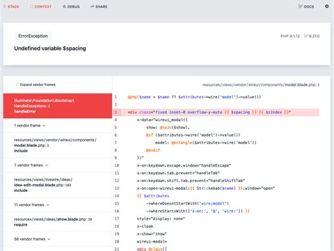 Bug How Can I Disable Wireui · Issue 682 · Laravel Ideaplugin