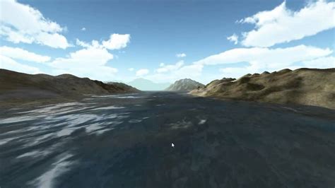 Lake Ocean Water Shader Fly Over For Unity 3d Indie Youtube